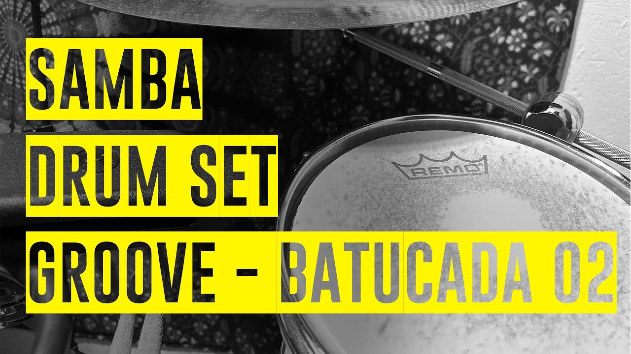 Samba Batucada - Drum Set Groove On Toms - YouTube