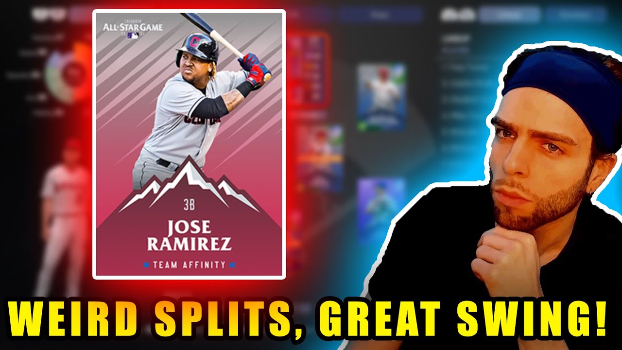 *98* JOSE RAMIREZ was BLESSED with a great swing! Can we hit with him ...