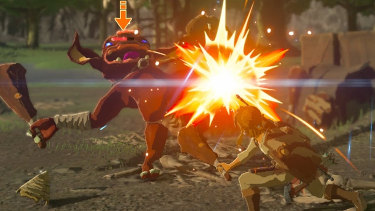 The Legend of Zelda: Breath Of The Wild - Battle Basics! - YouTube