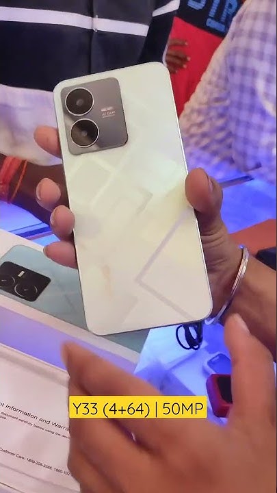 VIVO Y33 (4+64) 50MP Camera 🔥 - YouTube