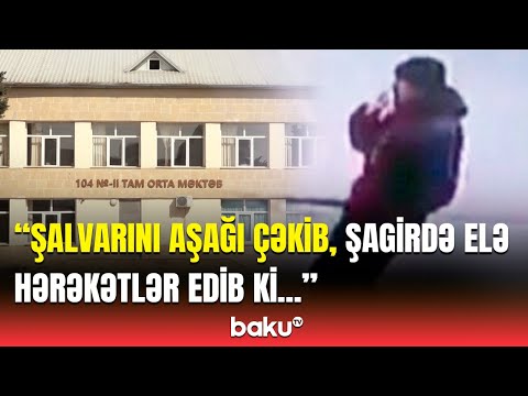 Bakıda məktəbin ətrafında manyak peyda oldu | \