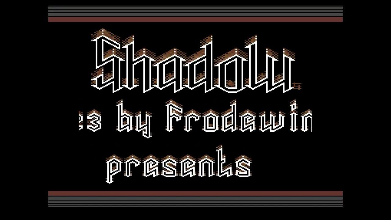 Shadow Intro #5 by Shadow (C64 Intro) 2023 - YouTube