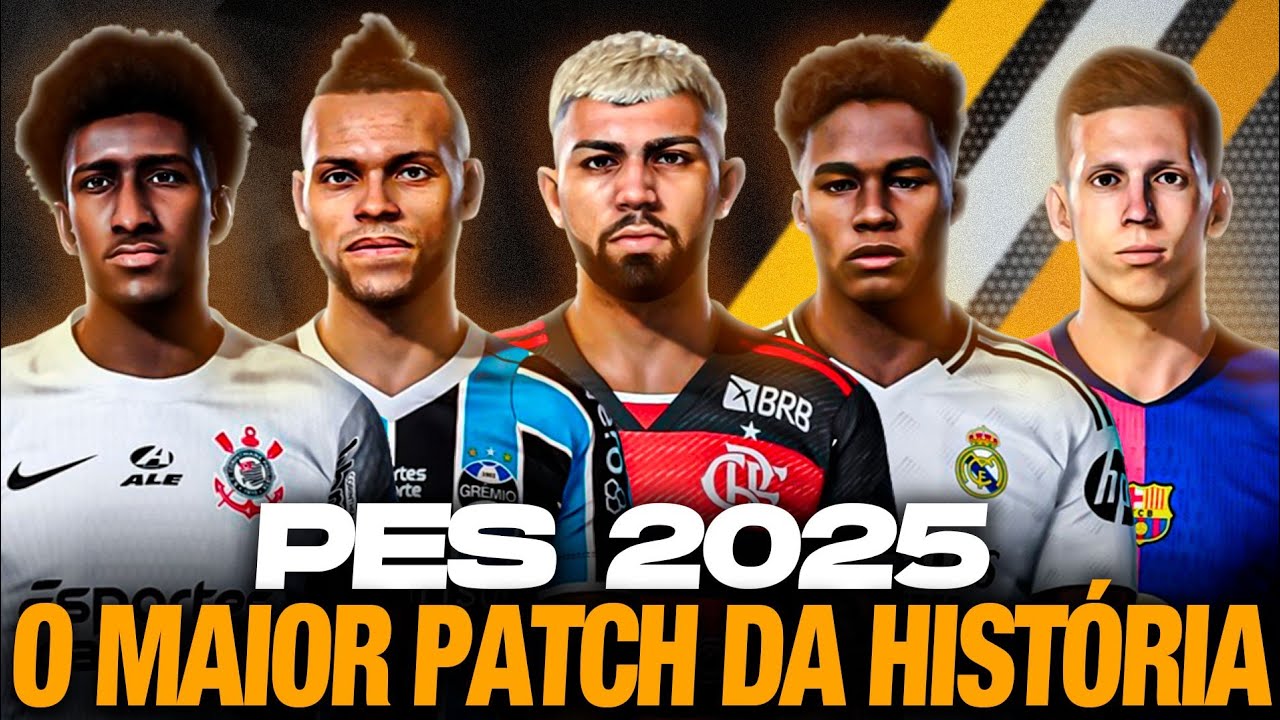 🚨 SAIU A NOVA ATUALIZAÇÃO do SUPER PATCH 2025 para PES 2021 PC e OPTION ...