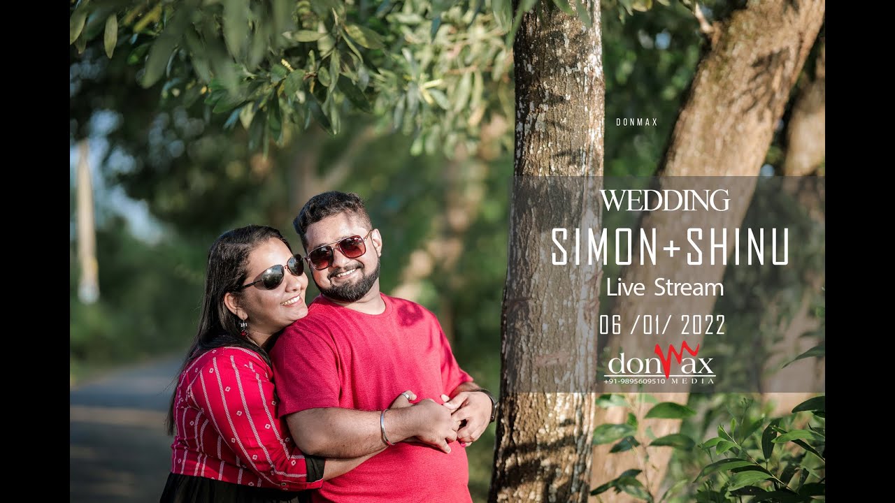 WEDDING CEREMONY OF SIMON & SHINU on 6th JANUARY 2022 - YouTube