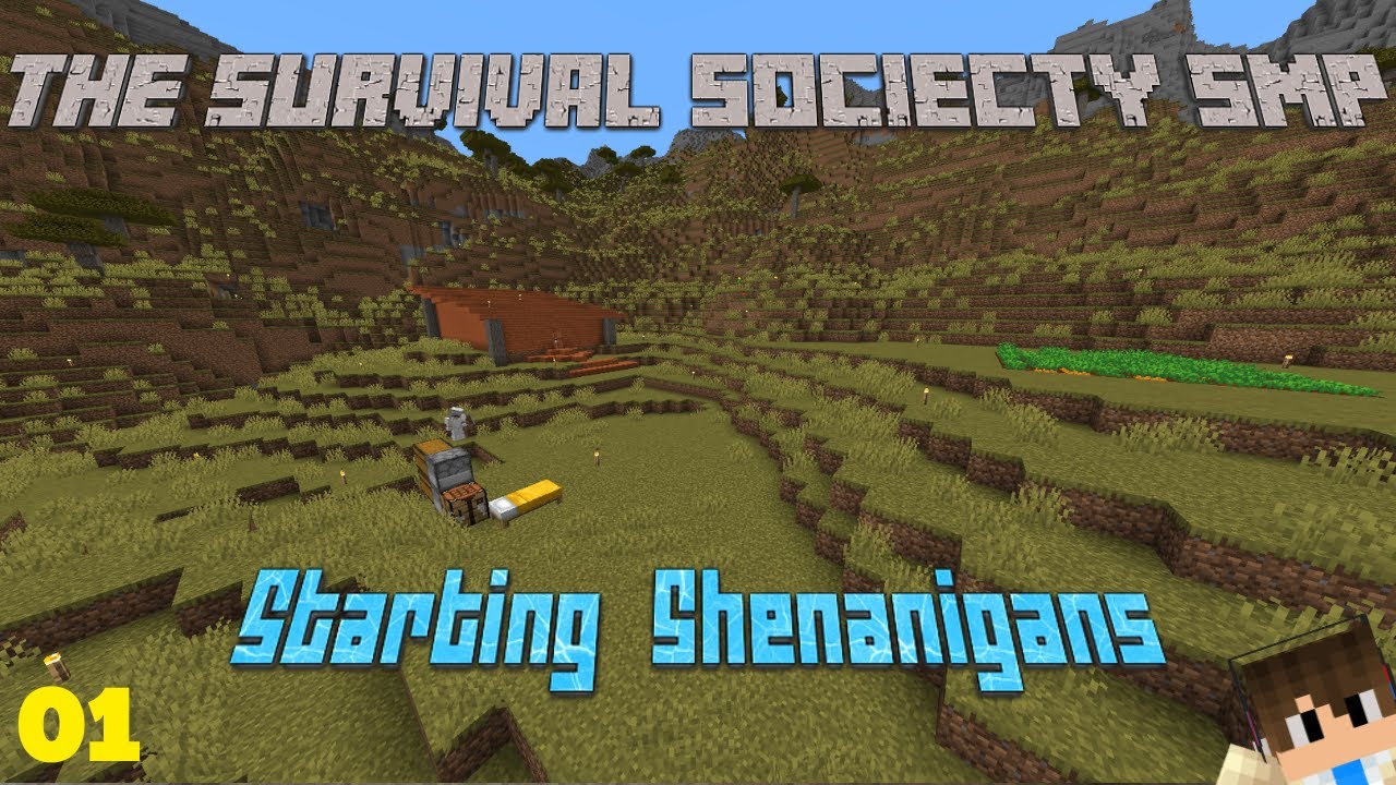 The Survival Society SMP S1E1 Starting Shenanigans - YouTube