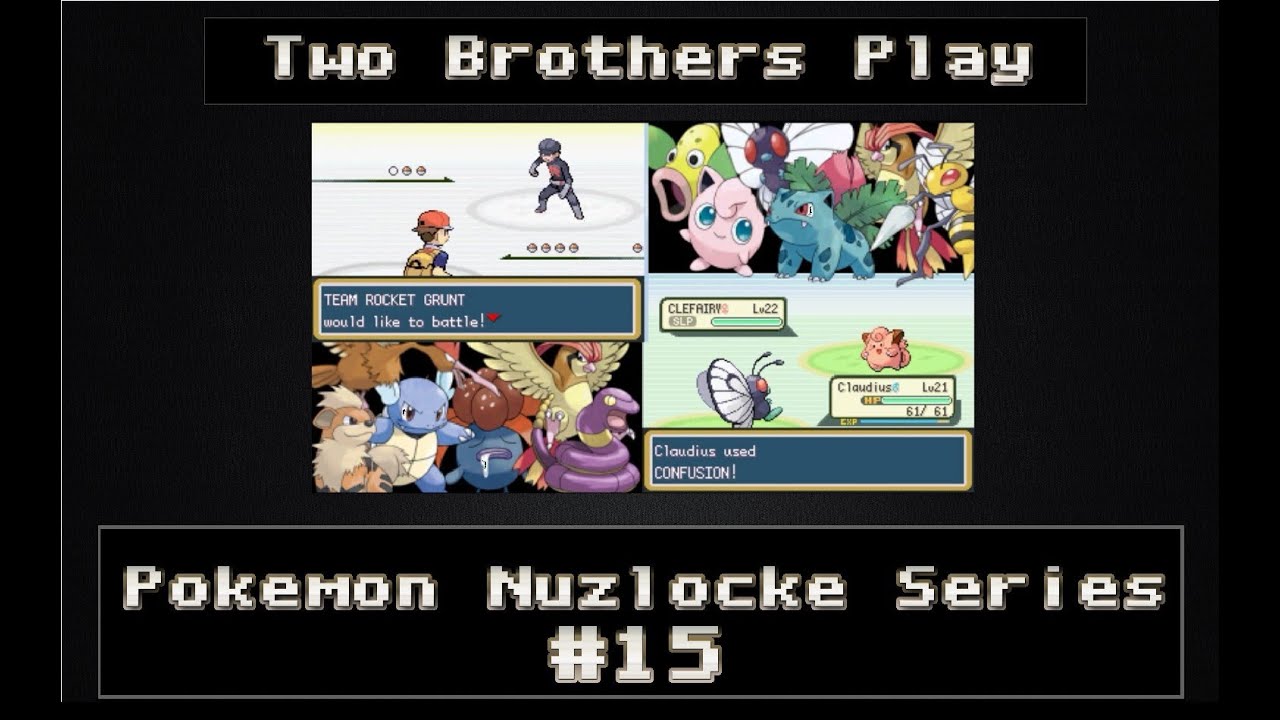 Two Brothers Play Pokemon Nuzlocke Challenge - Episode 15 - YouTube