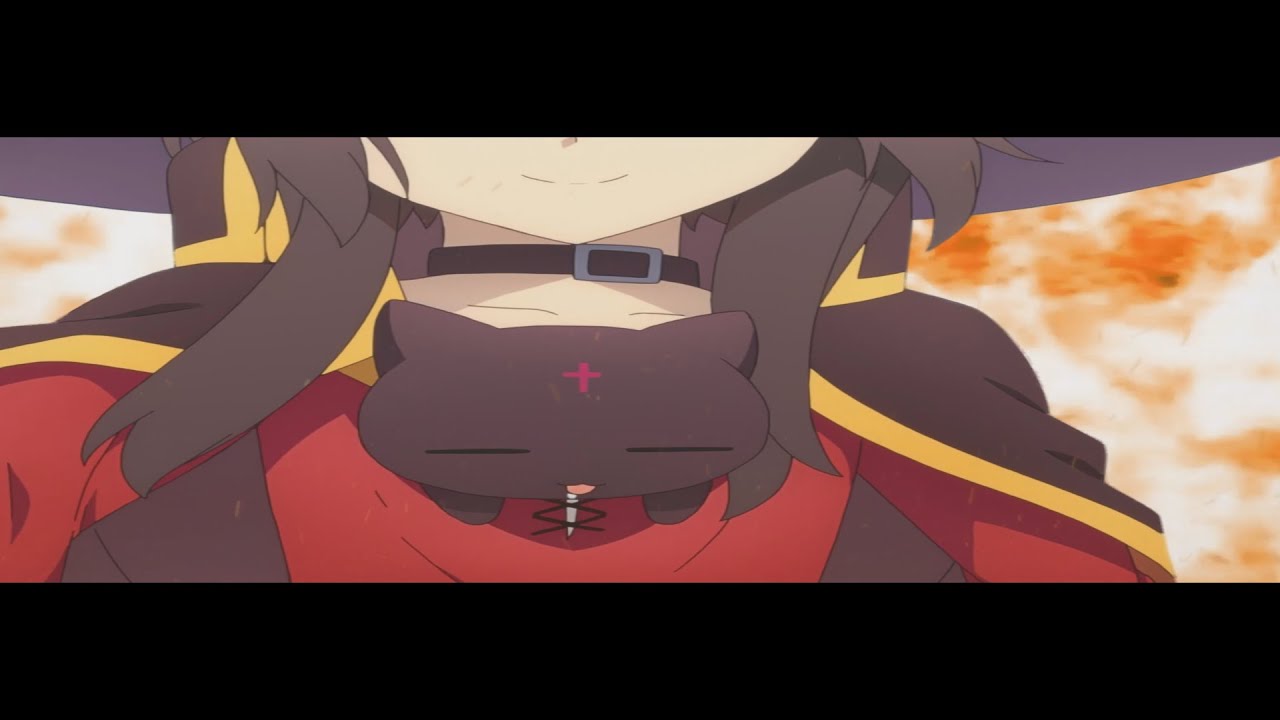 Wide Megumin taking a long walk (1 hour) - YouTube