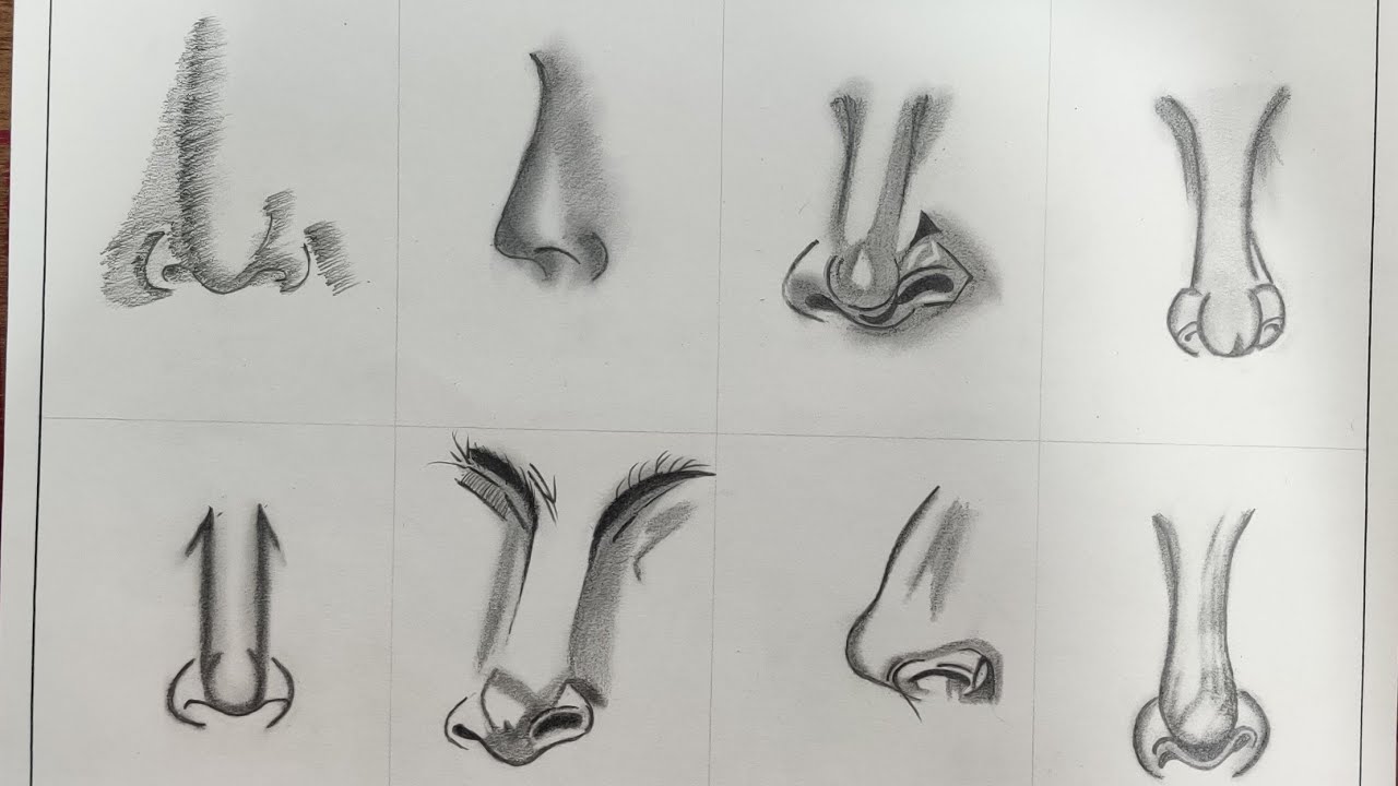 How to make basic nose+shading for beginners - YouTube