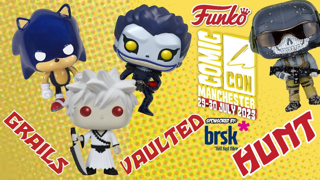 Funko Pop Hunting at Manchester Comic Con 2023 - YouTube