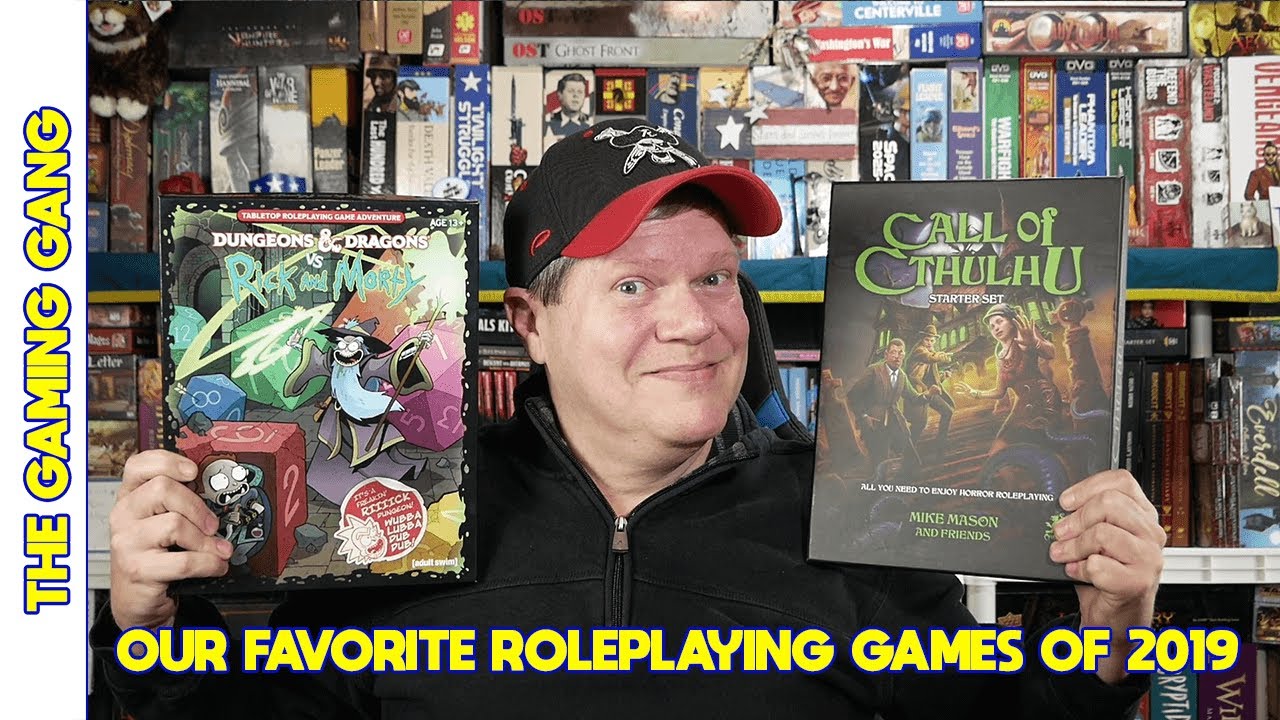 The Gaming Gang's Favorite Roleplaying Game Releases of 2019 - YouTube