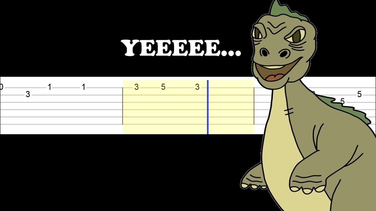YEE... (Easy Guitar Tabs Tutorial) - YouTube