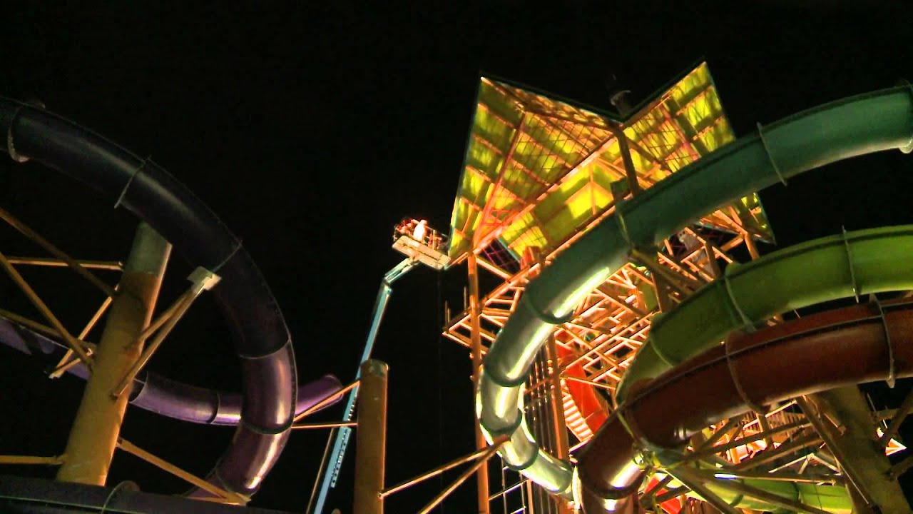 Aquatica, SeaWorld's Waterpark Tops Off Ihu's Breakaway Falls - YouTube