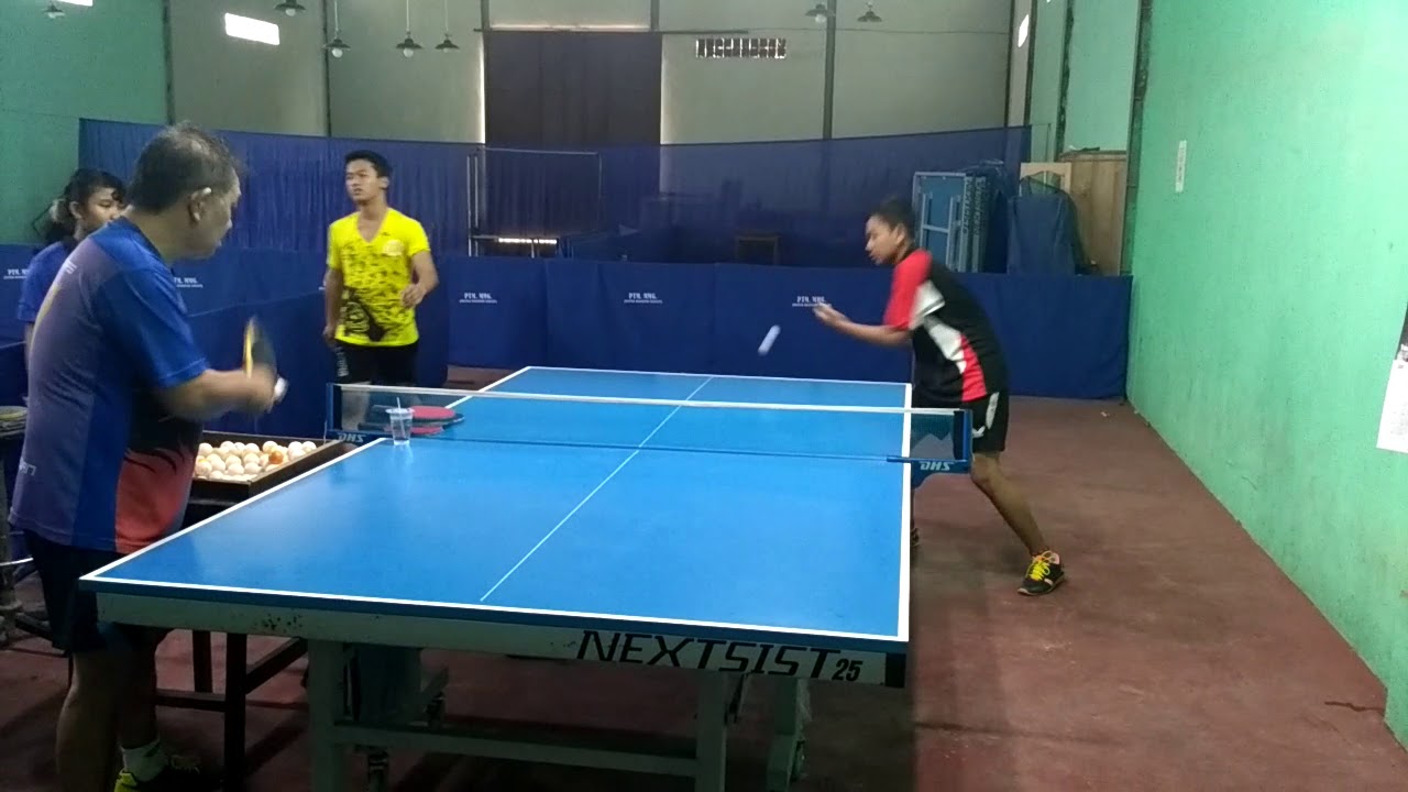 Melatih Spin dua Arah Bola Drive Bersama Mantan Atlit Nasional Sinyo ...
