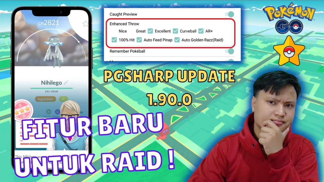 Review PGSHARP Versi 1.90.0 | Akhirnya Ada Fitur Baru Lagi 🔥 - YouTube