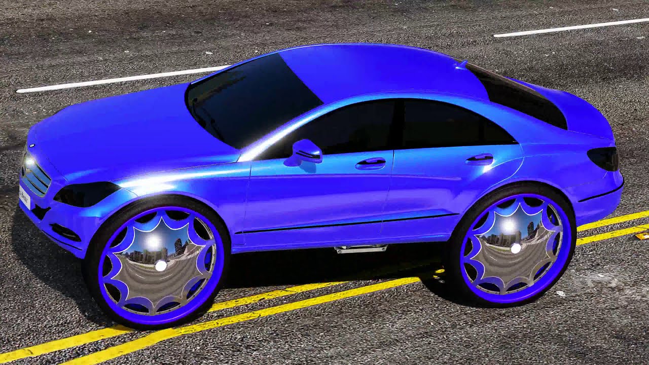 Benz on 34 inch DUB Floaters - YouTube