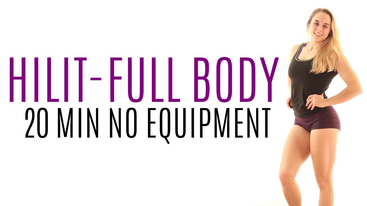 HILIT Workout - High Intensity Low Impact Interval Fitness Class 2020 ...