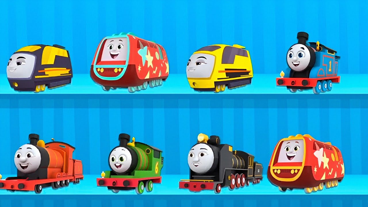 Train Cartoon Video For Kids - YouTube