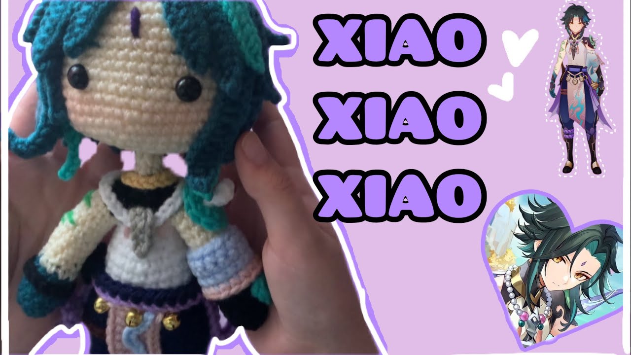Xiao is on my HANDS || Genshin Impact Crochet - YouTube