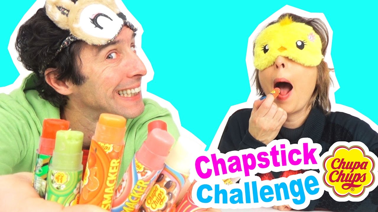 CHAPSTICK LIP SMACKER CHALLENGE Français 8 parfums CHUPA CHUPS à ...