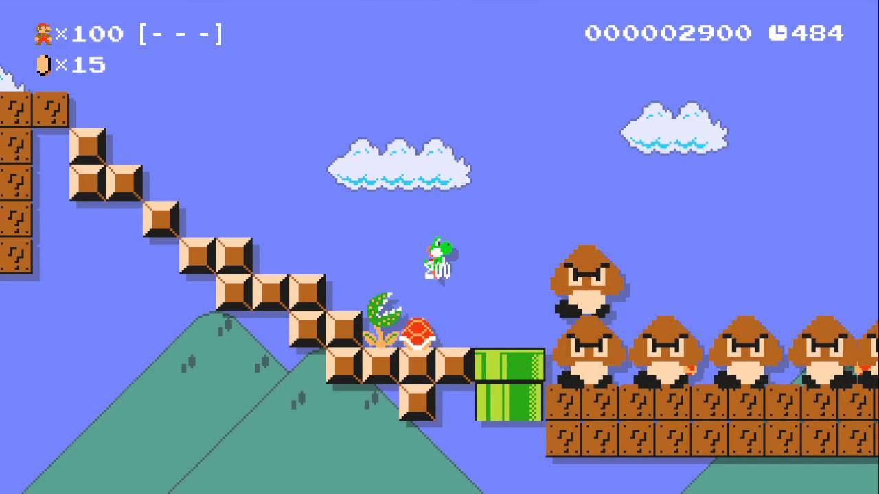 Super Mario Maker - Part 16 - Return To Cheese Bridge! - YouTube