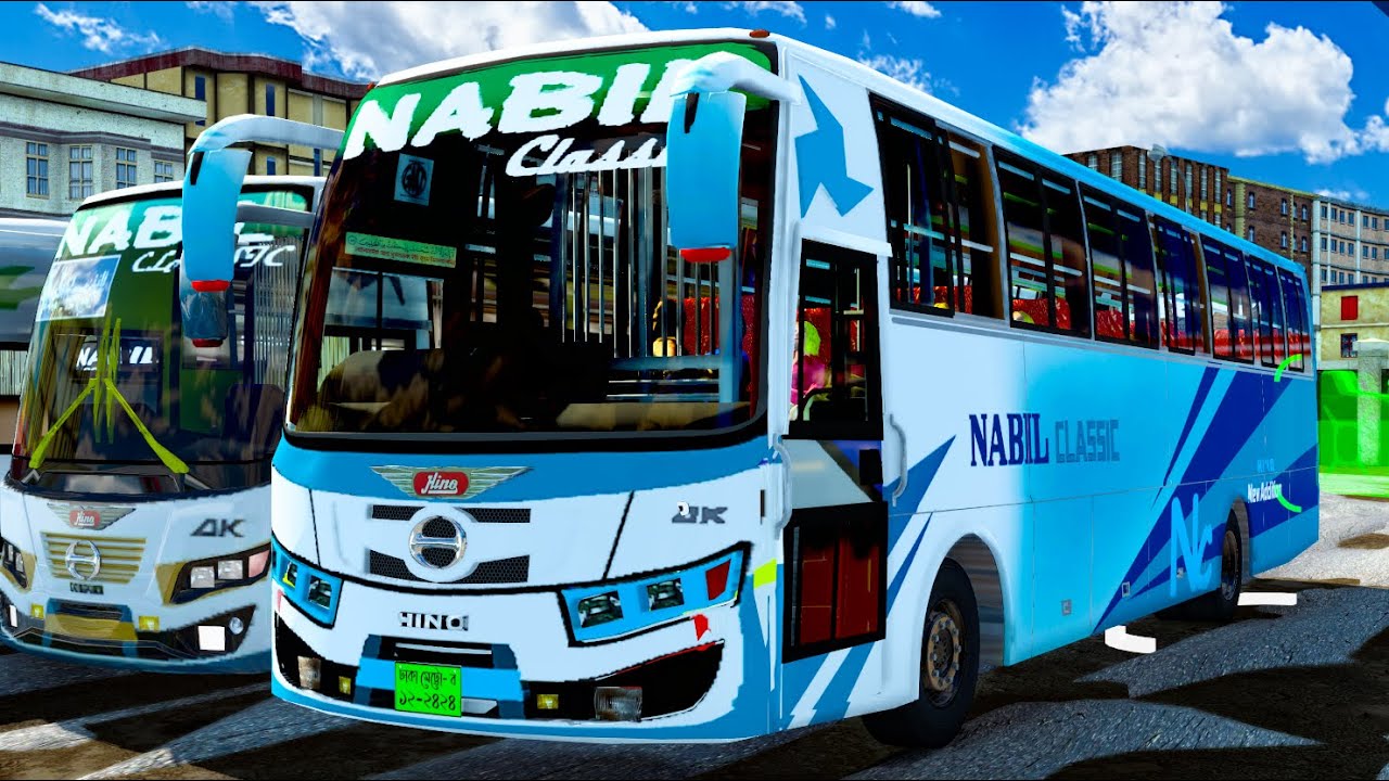#routerequest by @ALAMIN33649 DHAKA - RANGPUR NABIL PARIBAHAN HINO AK1J ...