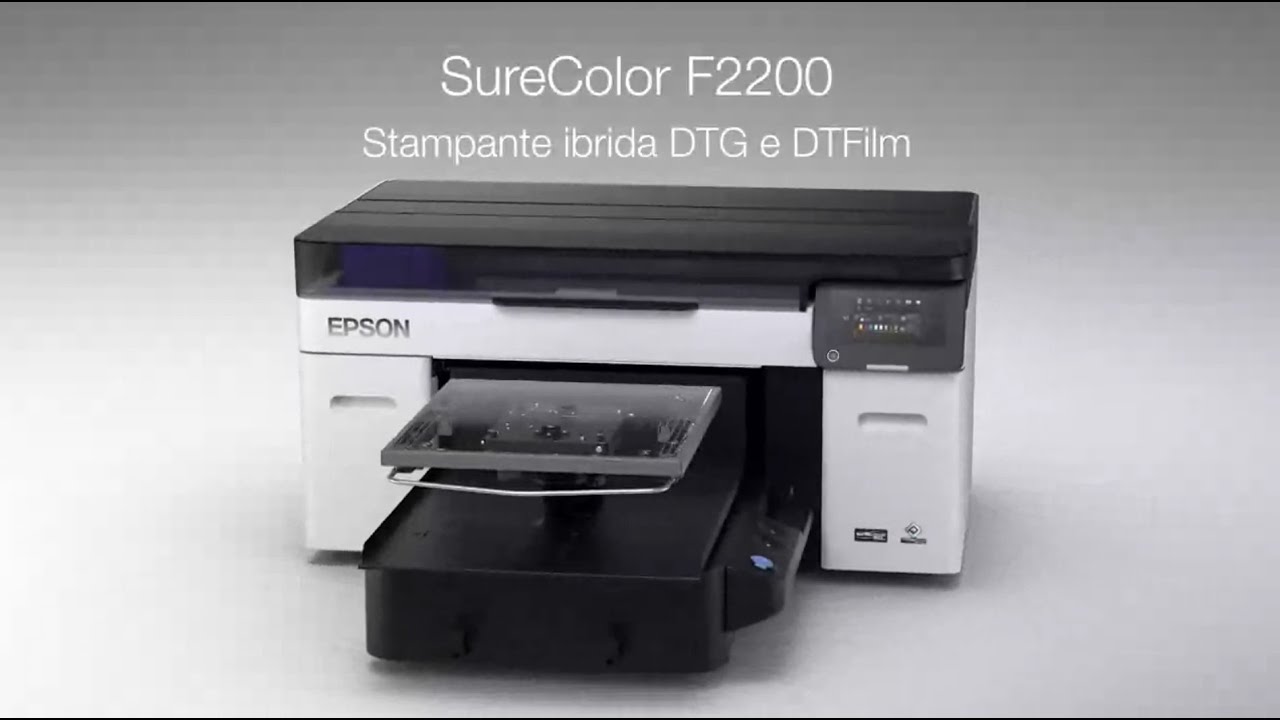 Epson® SureColor F2200 - YouTube