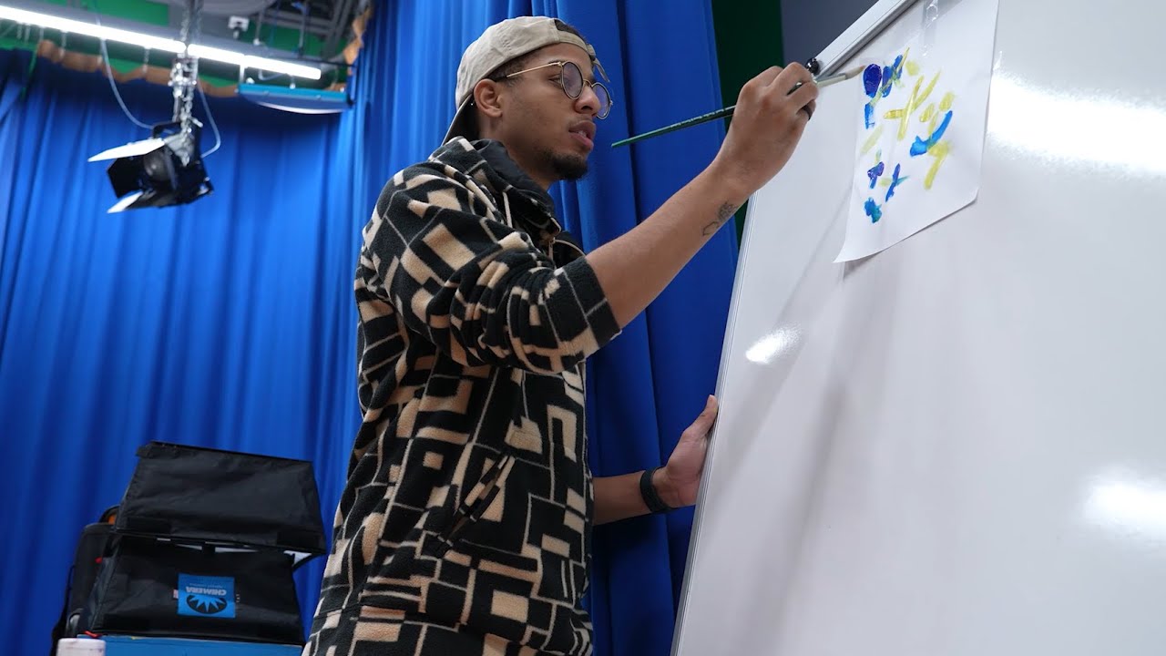 Painting with Joshua - camera exercise - YouTube