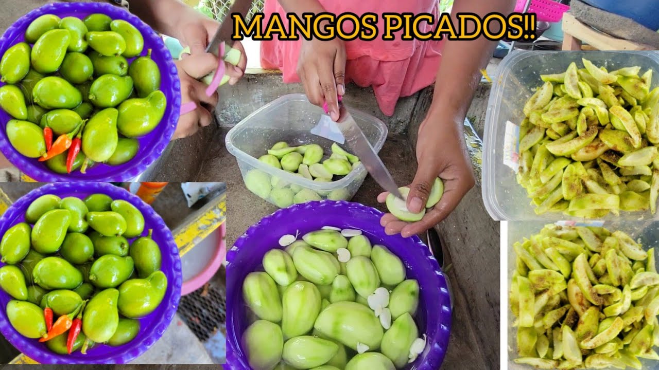 MANGO CON SAL, LIMON Y CHILE!! - YouTube