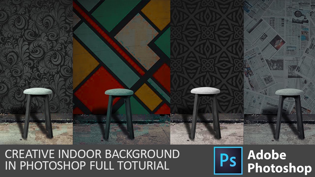 Creative Indoor Background in / Photoshop Toturial - YouTube