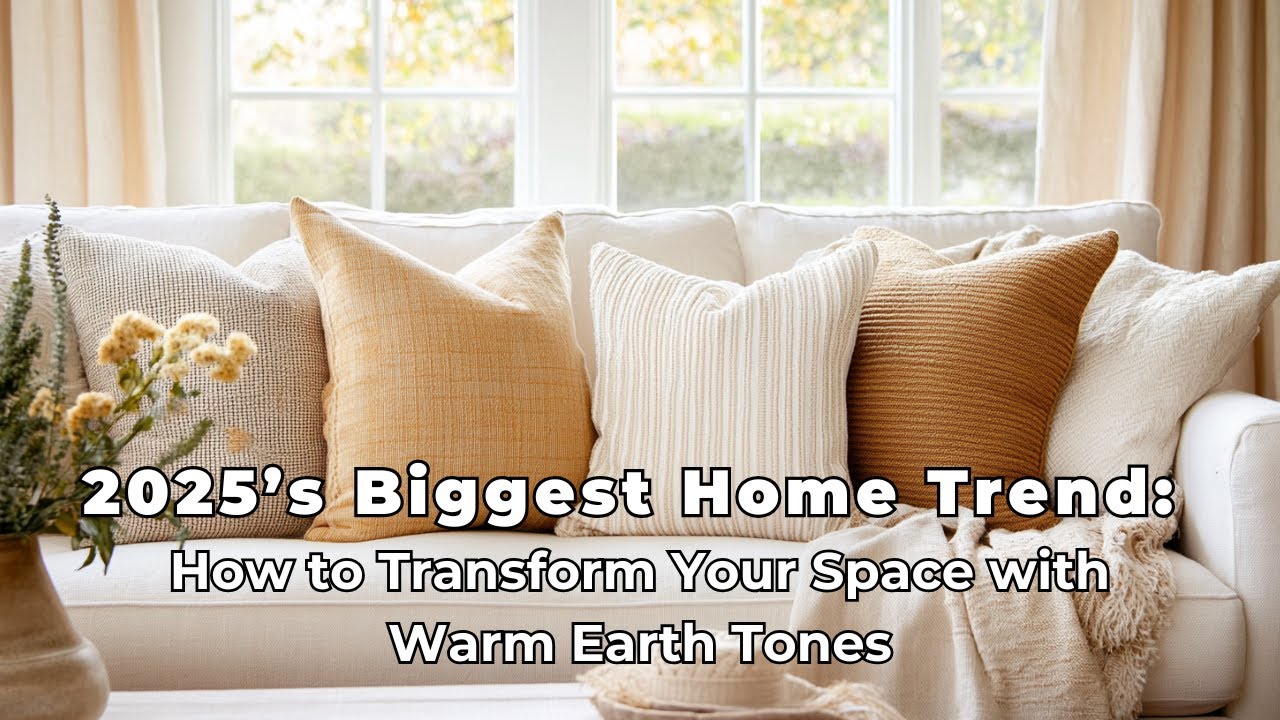 This Color Trend is Everywhere! How to Use Warm Earth Tones in 2025 ...
