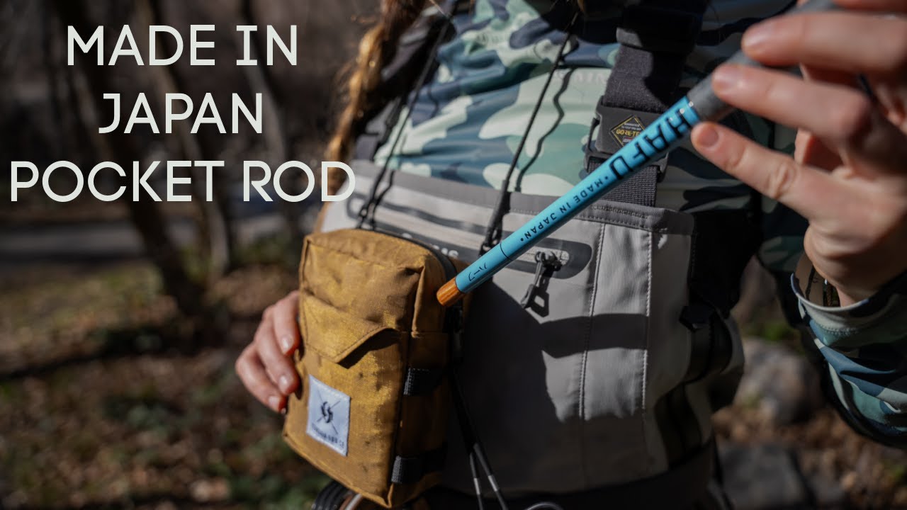 Hafu Tenkara Rod - Lightweight Portable Made in Japan Pocket Rod - YouTube