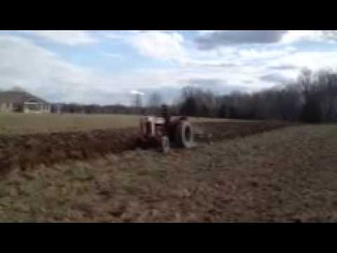 Case 930 plowing - YouTube