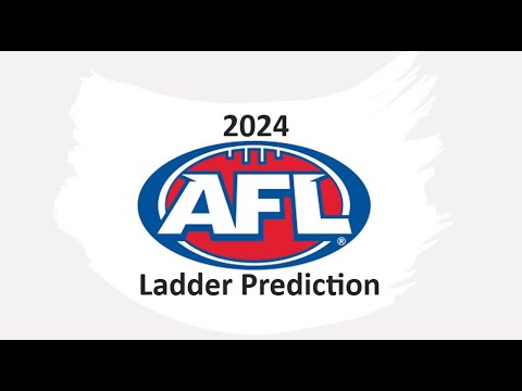 2024 AFL Ladder and Finals Predictions - YouTube