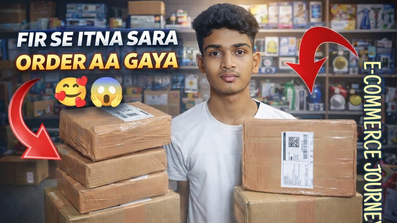FIR SE ITNA SARA ORDER AA GAYA 😱 | My Orders Explosion | Real E ...