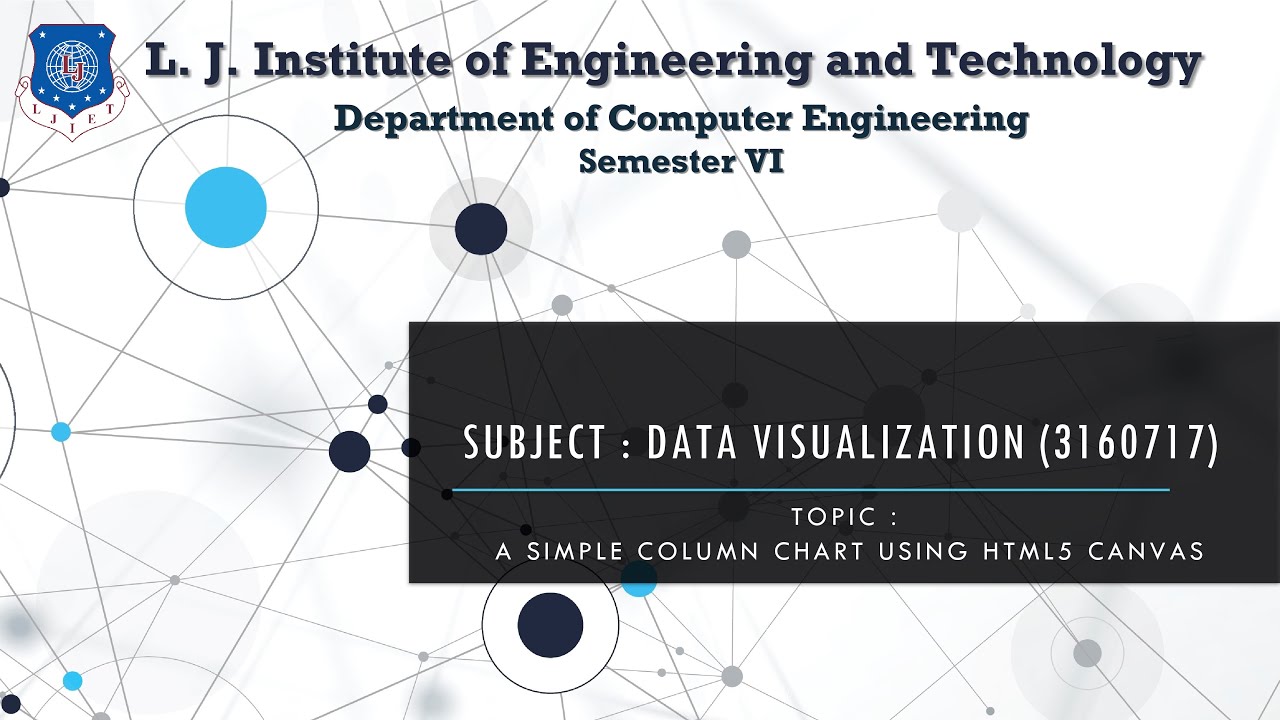 A Simple Column Chart using HTML5 Canvas - YouTube