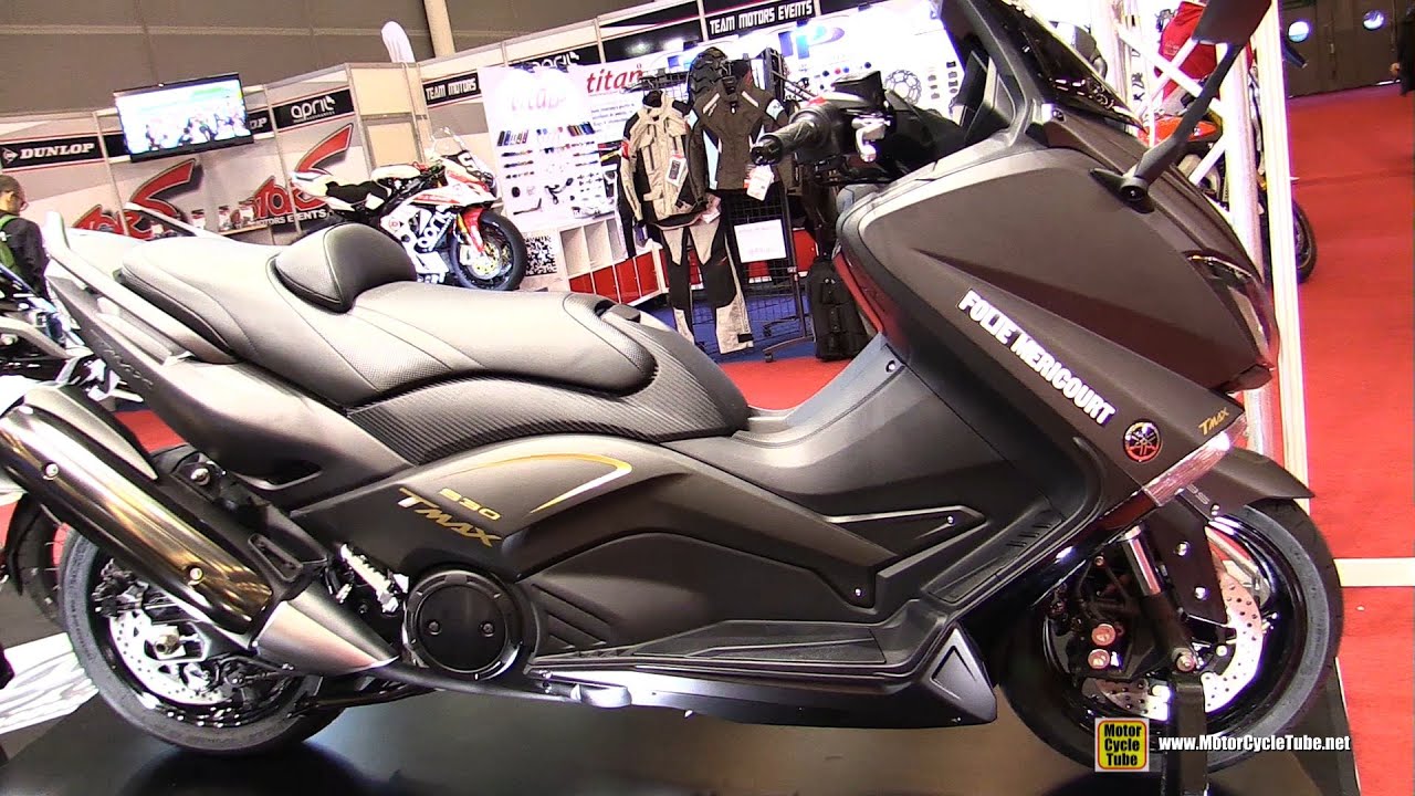 2016 Yamaha TMax 530 customized by Ermax - Walkaround - 2015 Salon de ...