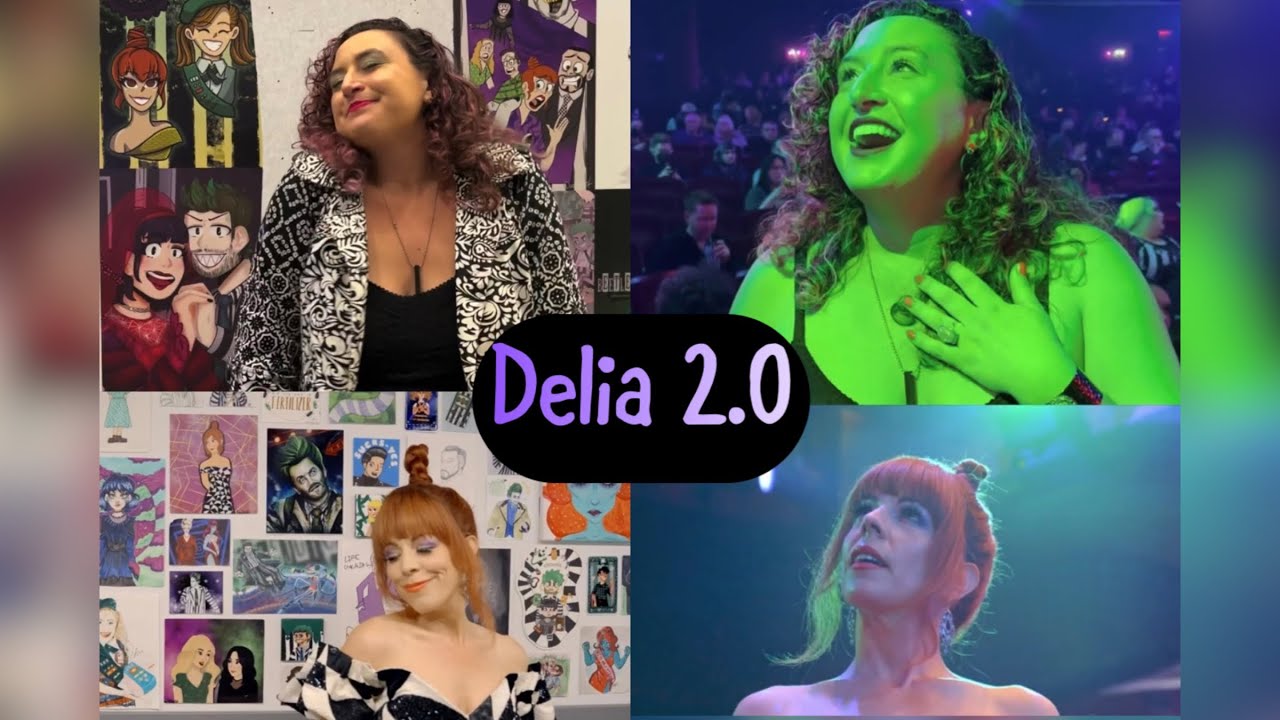 Delia 2.0: My Guro Otho Always Says Commit to the Bit with Beetlejuice on Halloween - YouTube