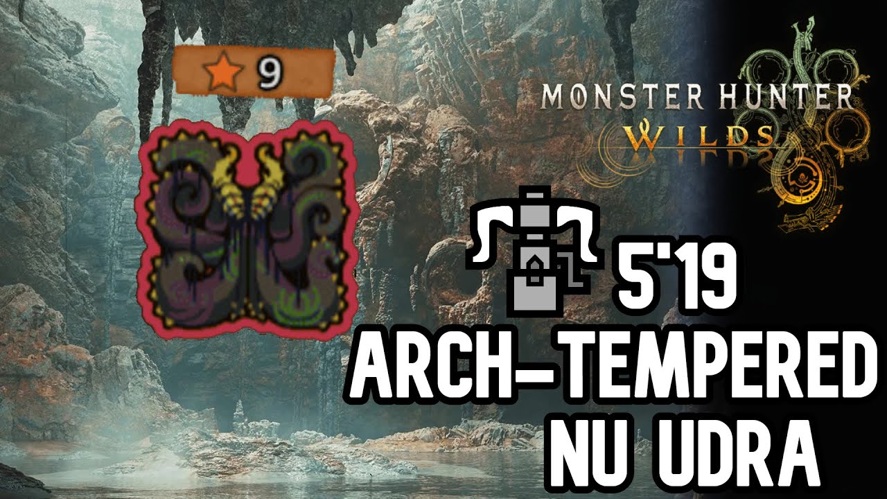 Arch-Tempered Nu Udra 5'19 on Elemental Heavy Bowgun... | Monster ...