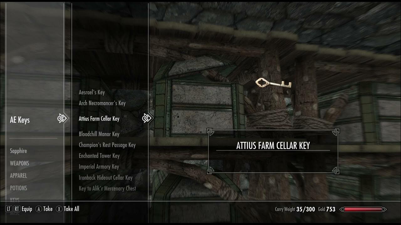 Attius Farm Cellar Key - YouTube