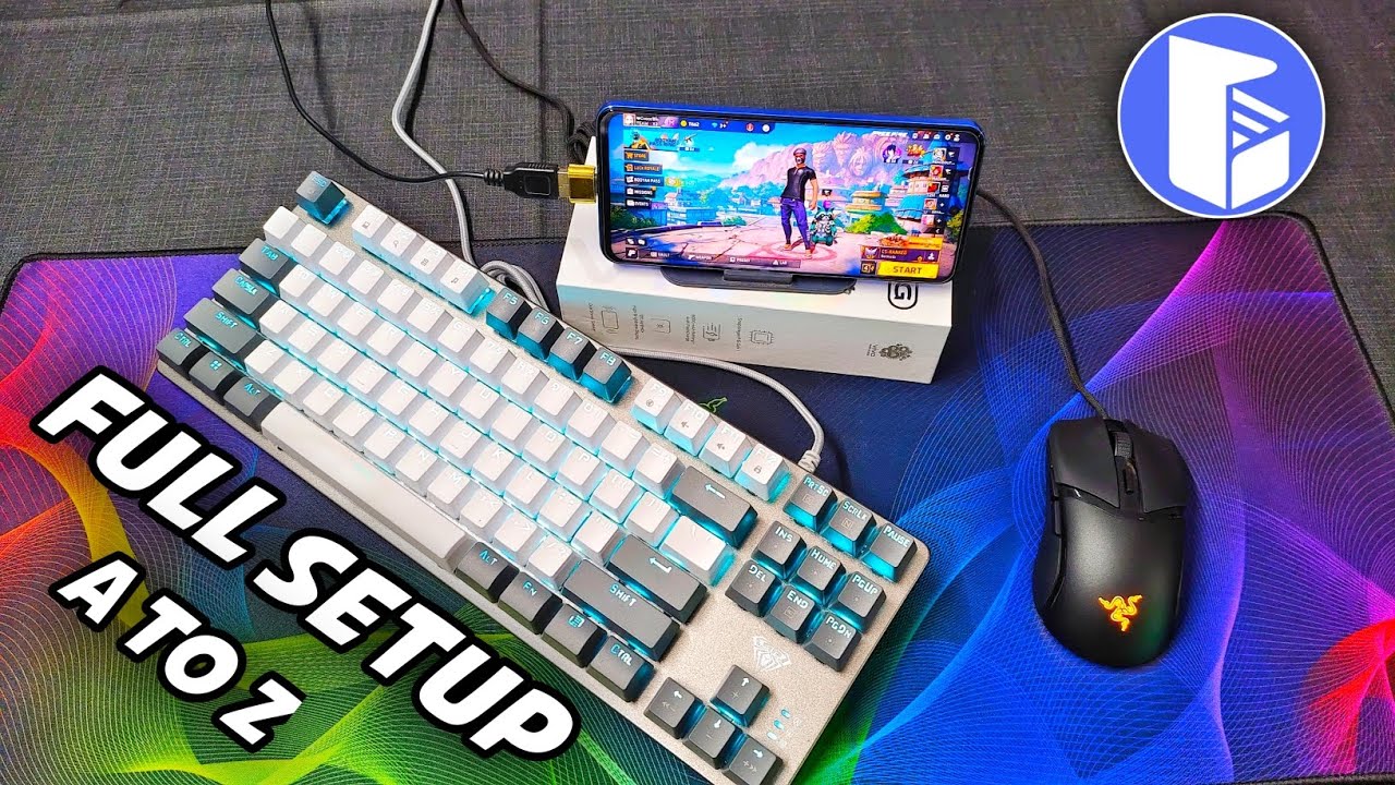 How to play Free fire with keyboard and mouse||GG mouse pro full setup ...