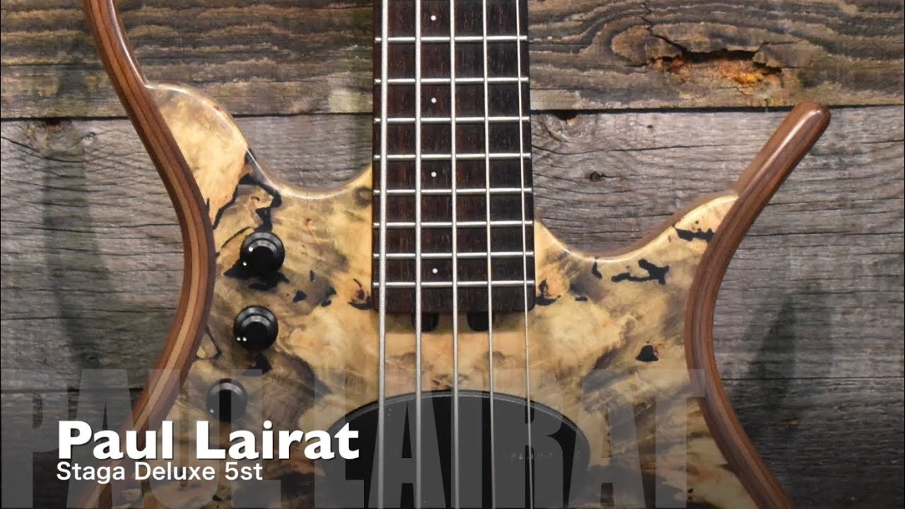 Sound Sample【Paul Lairat / Staga Deluxe 5st】 - YouTube