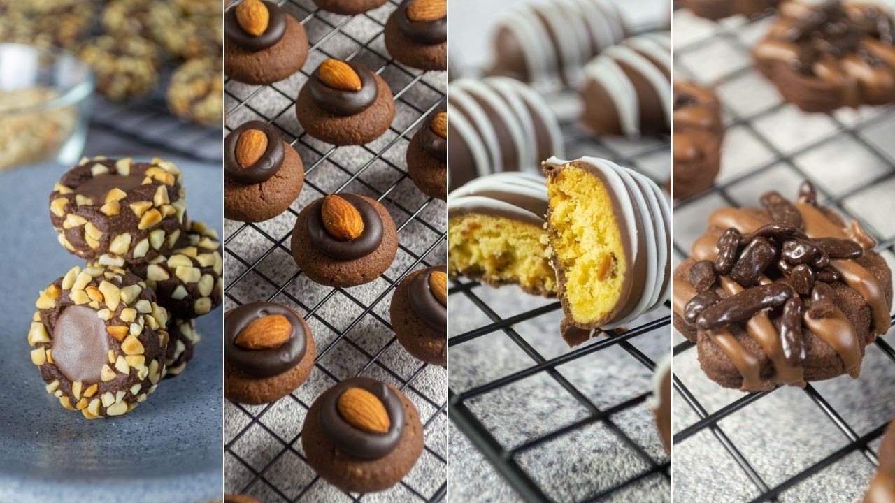 4 of the most delicious chocolate cookies in the world! Everyone loves ...