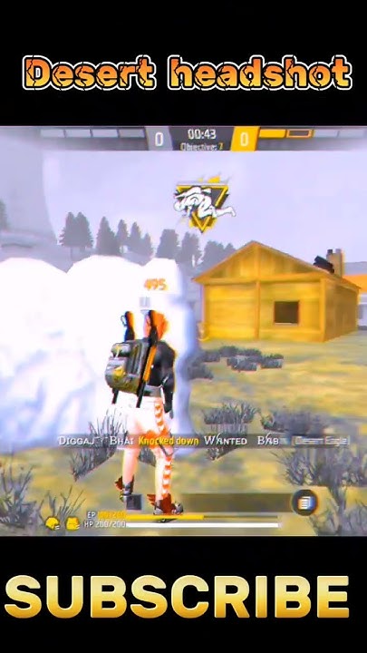 Impossible 👀 Headshot Desert Eagle By Diggaj Gamer Custom Challenge 1