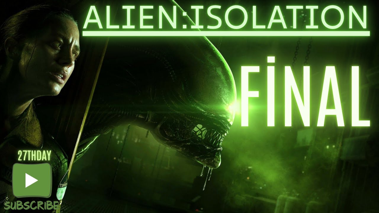 ÜZÜCÜ SON... | ALIEN ISOLATION TÜRKÇE FİNAL | #alienisolation - YouTube