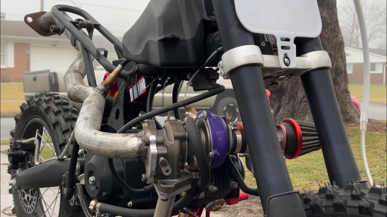 Will The TURBO Pit Bike Run?? + BIG Problem… - YouTube