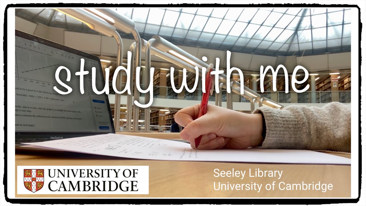 2-hour Study 📚With Me 📖 at Cambridge's Seeley Library | Library for ...