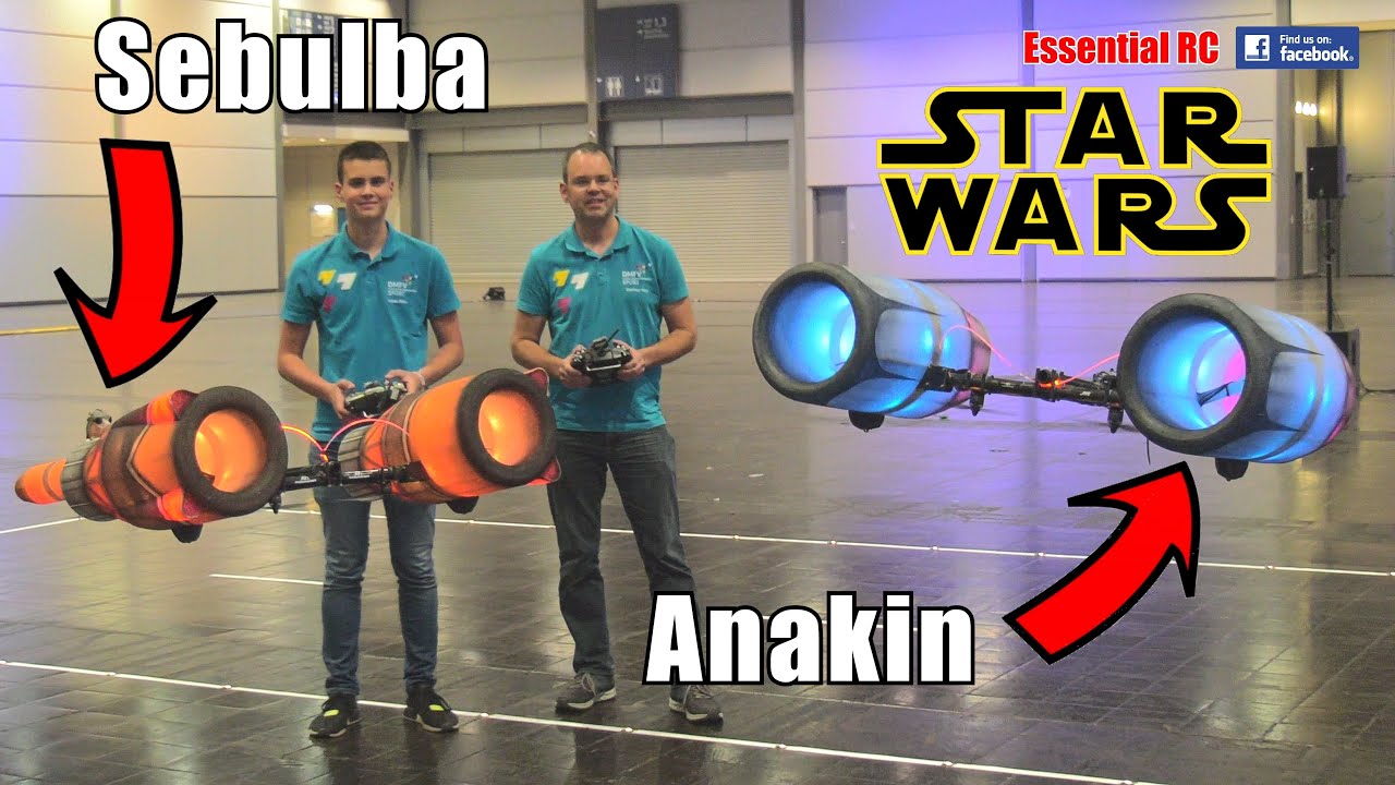 STAR WARS RC POD RACING !!! ANAKIN SKYWALKER vs SEBULBA - YouTube