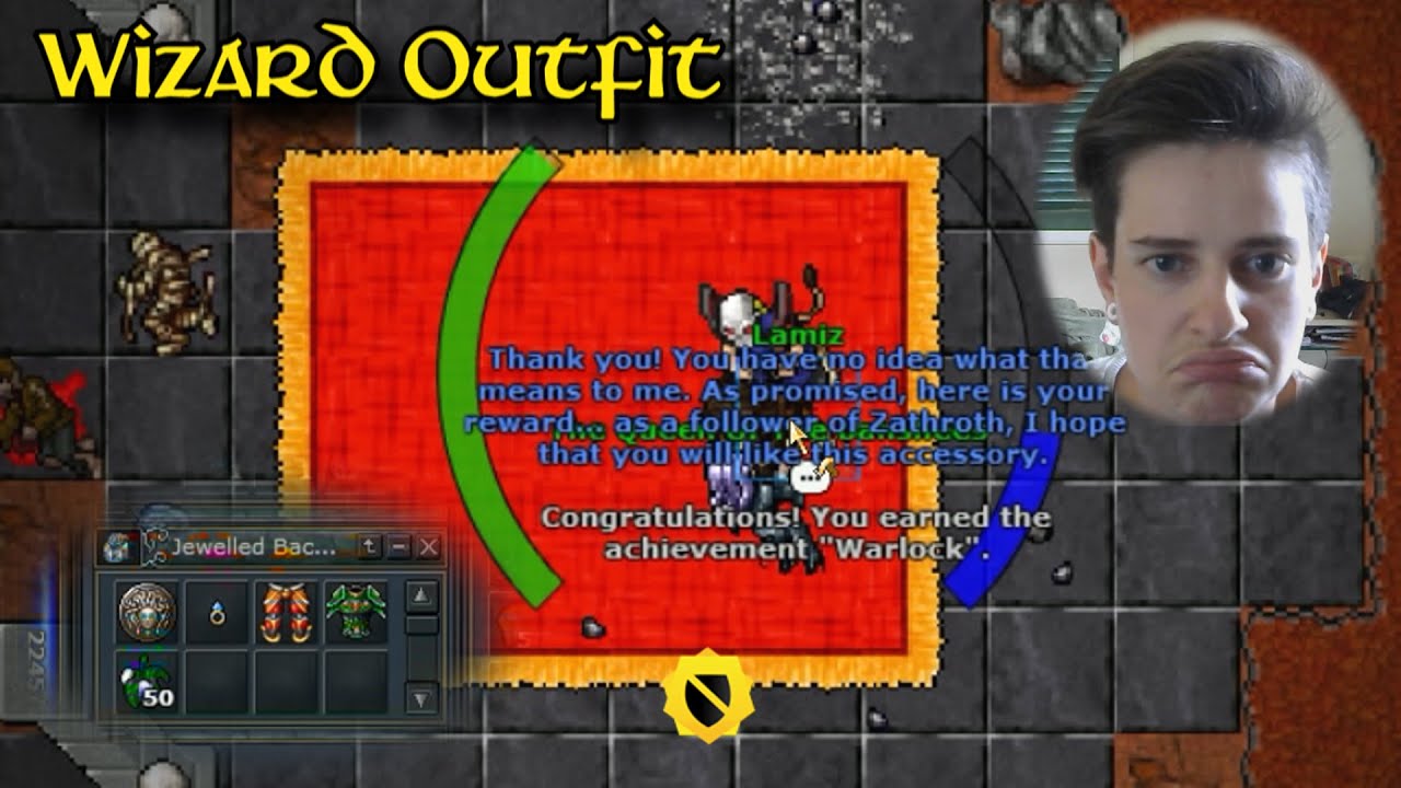 Wizard Outfits Quest | Tibia - YouTube