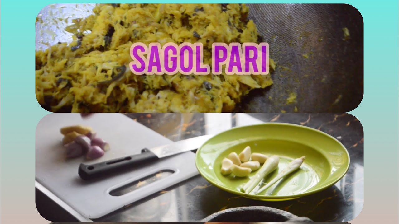 Dapur Anak Semporna!!!...memasak makanan tradisional bajau SAGOL PARI ...
