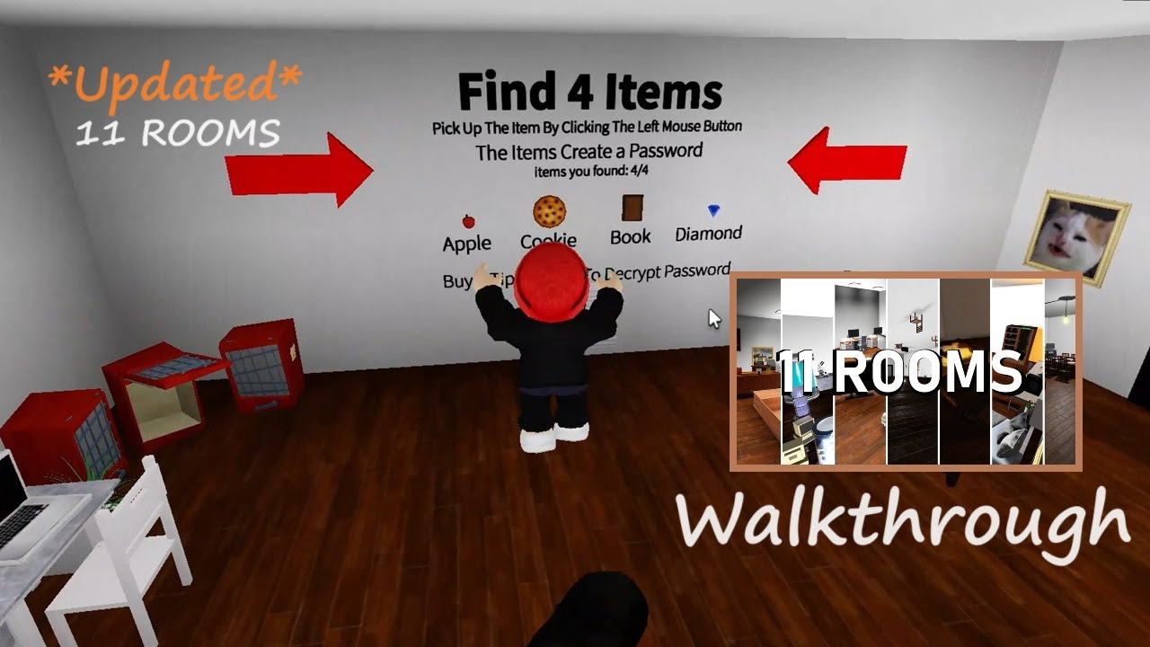ROBLOX Escape Room NEW Walkthrough All 11 Rooms YouTube roblox-escape-room-new-walkthrough-all-11-rooms-youtube